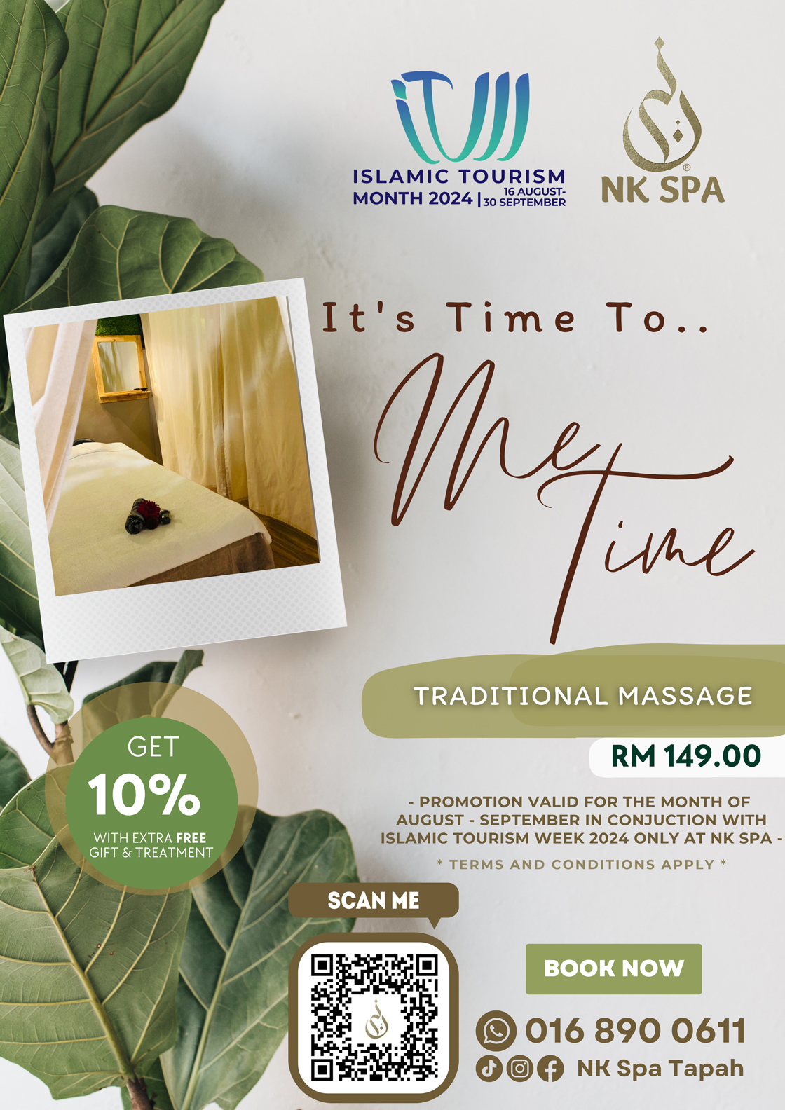 NK Spa Tapah - Islamic Tourism Month 2024