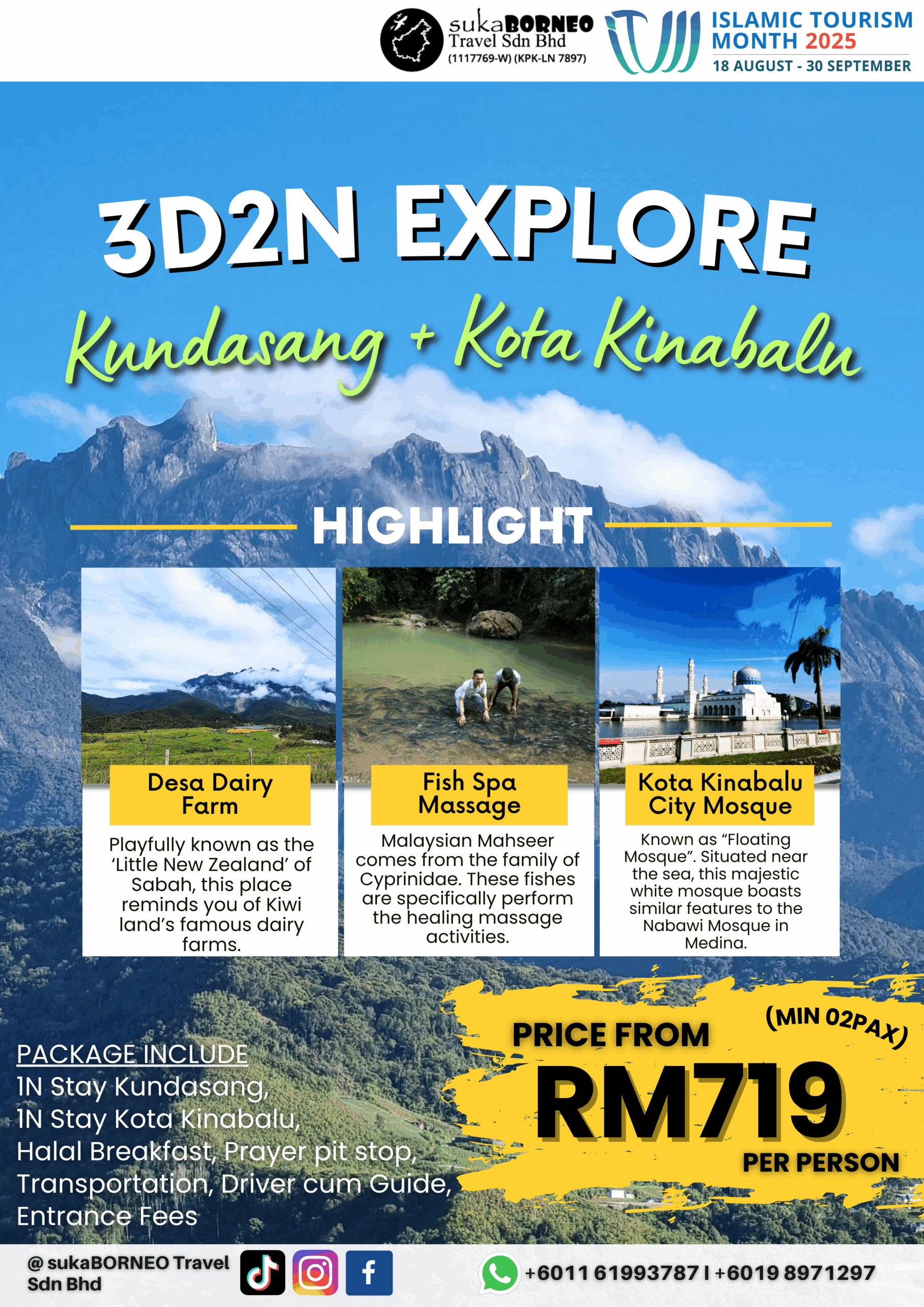 sukaBORNEO Travel - Islamic Tourism Month 2025