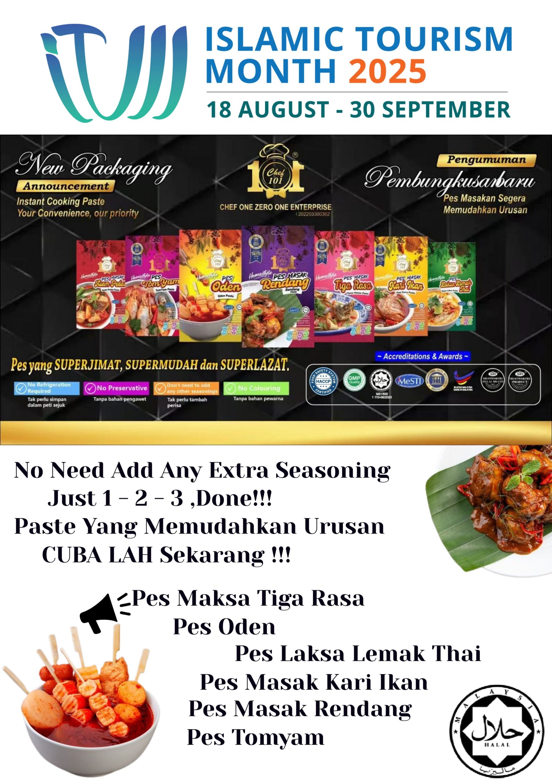 CHEF ONE ZERO ONE - Islamic Tourism Month 2025